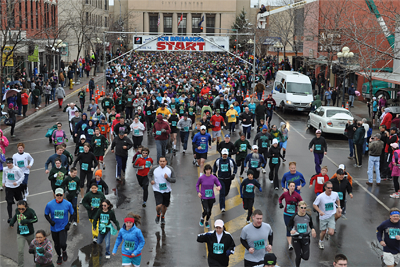 Runners convene for Ice Breaker Road Race - Lively Times