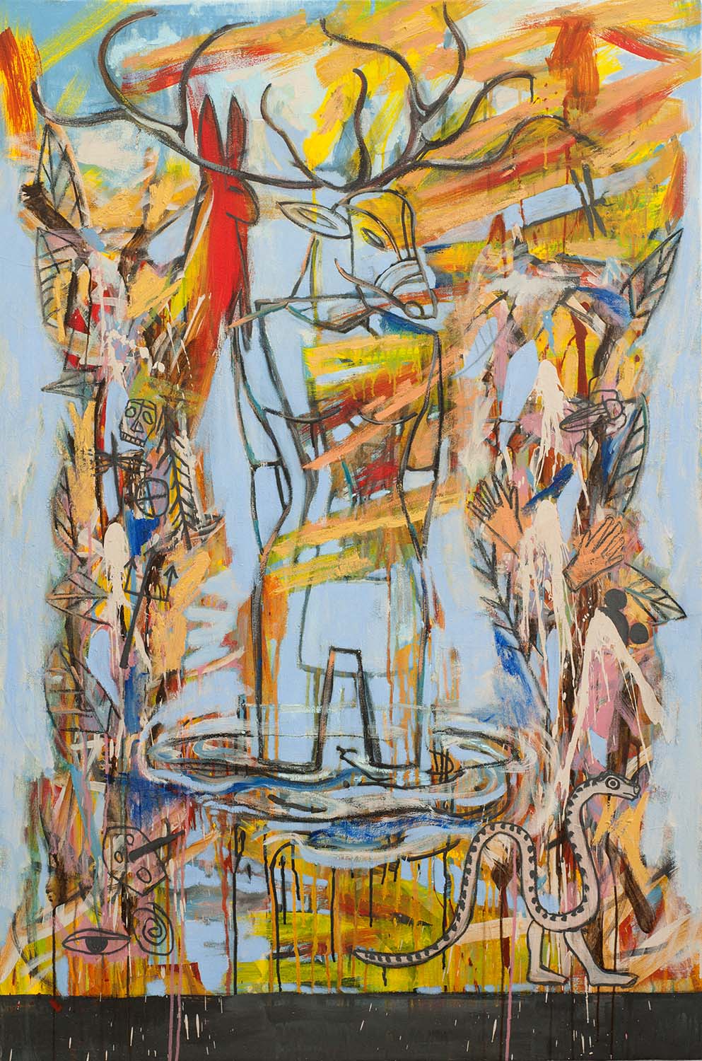 Jaune Quick-to-See Smith at Yellowstone Art Museum - Lively Times